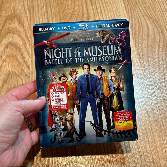 Other | Night At The Museum Battle Of The Smithsonian Bluray Dvd | Poshmark